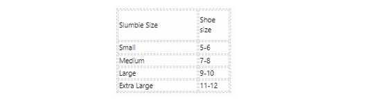 Size Guide – D&B Creative