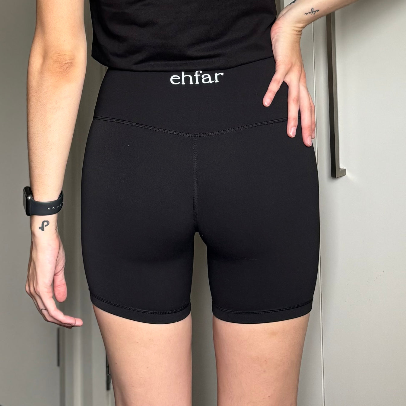 EHFAR High Rise Legging Shorts – D&B Creative